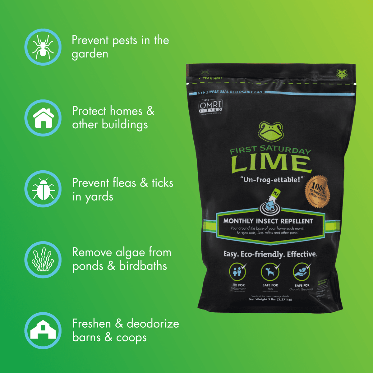 First Saturday Lime Insect Repellent - Gonzales, LA - Old Time Farm ...